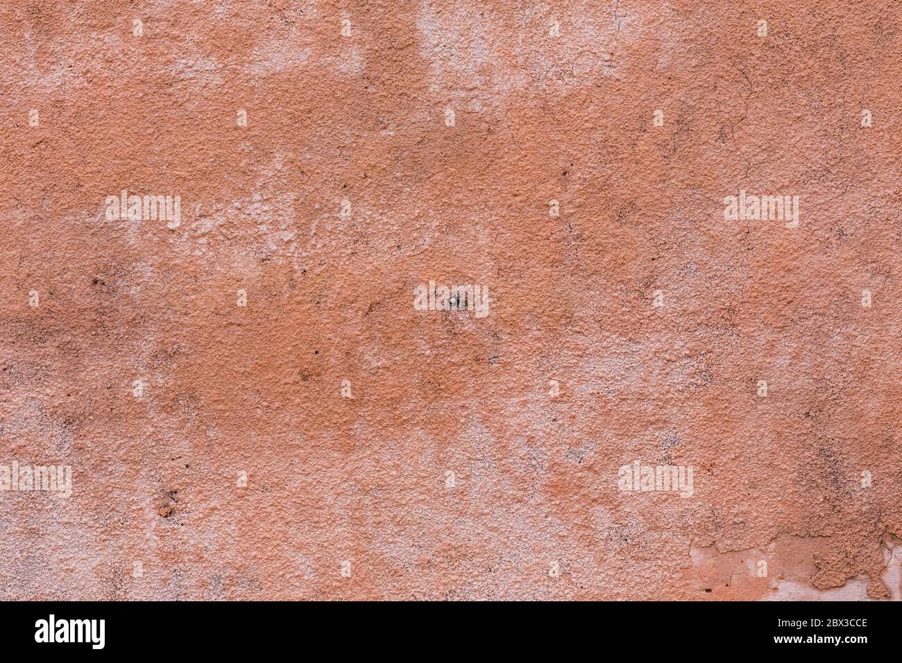 peach color wet plaster shabby wall texture and background Stock Photo ...