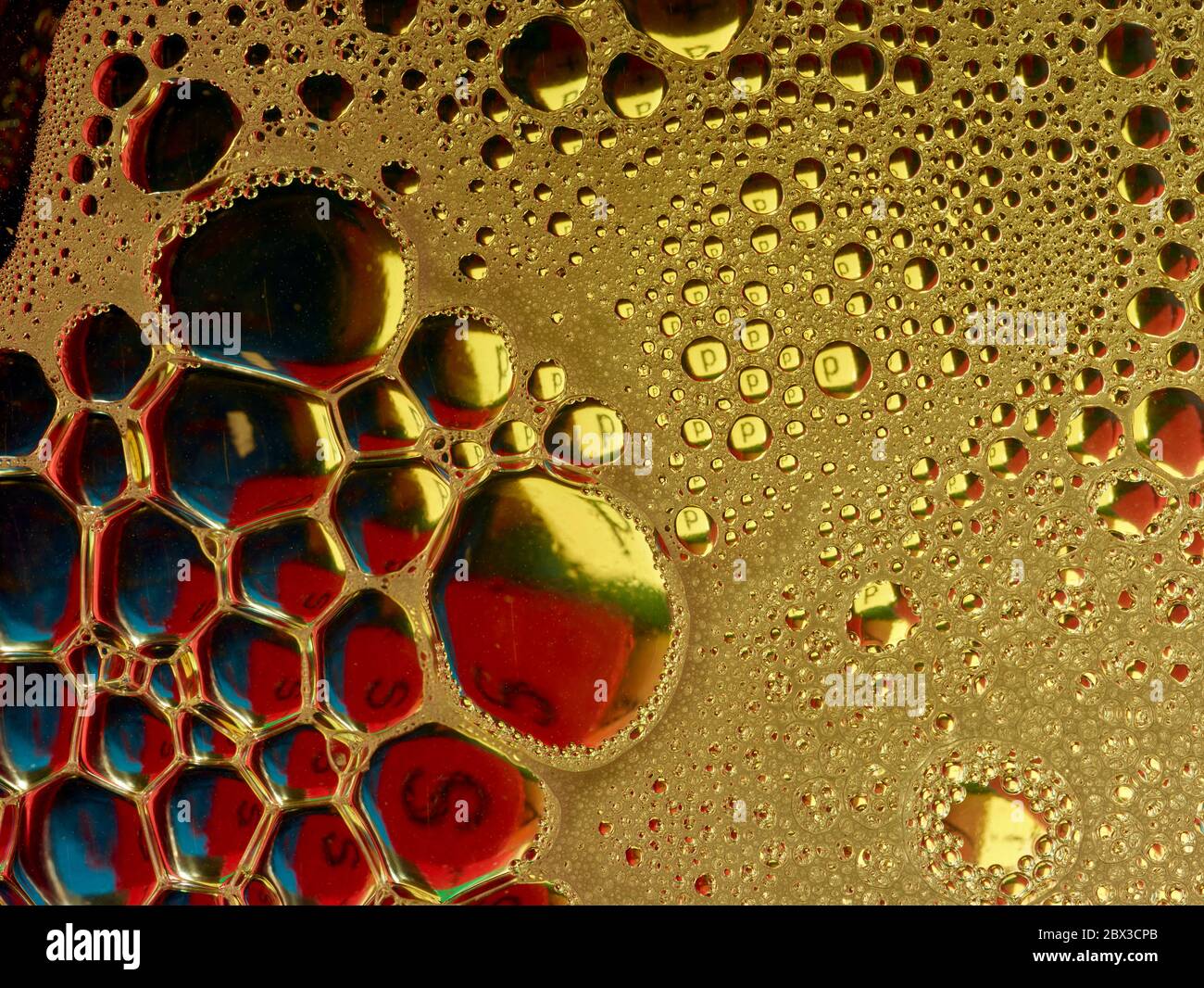 Colourful bubbles still=life symbolising the myriad patterns of human ...