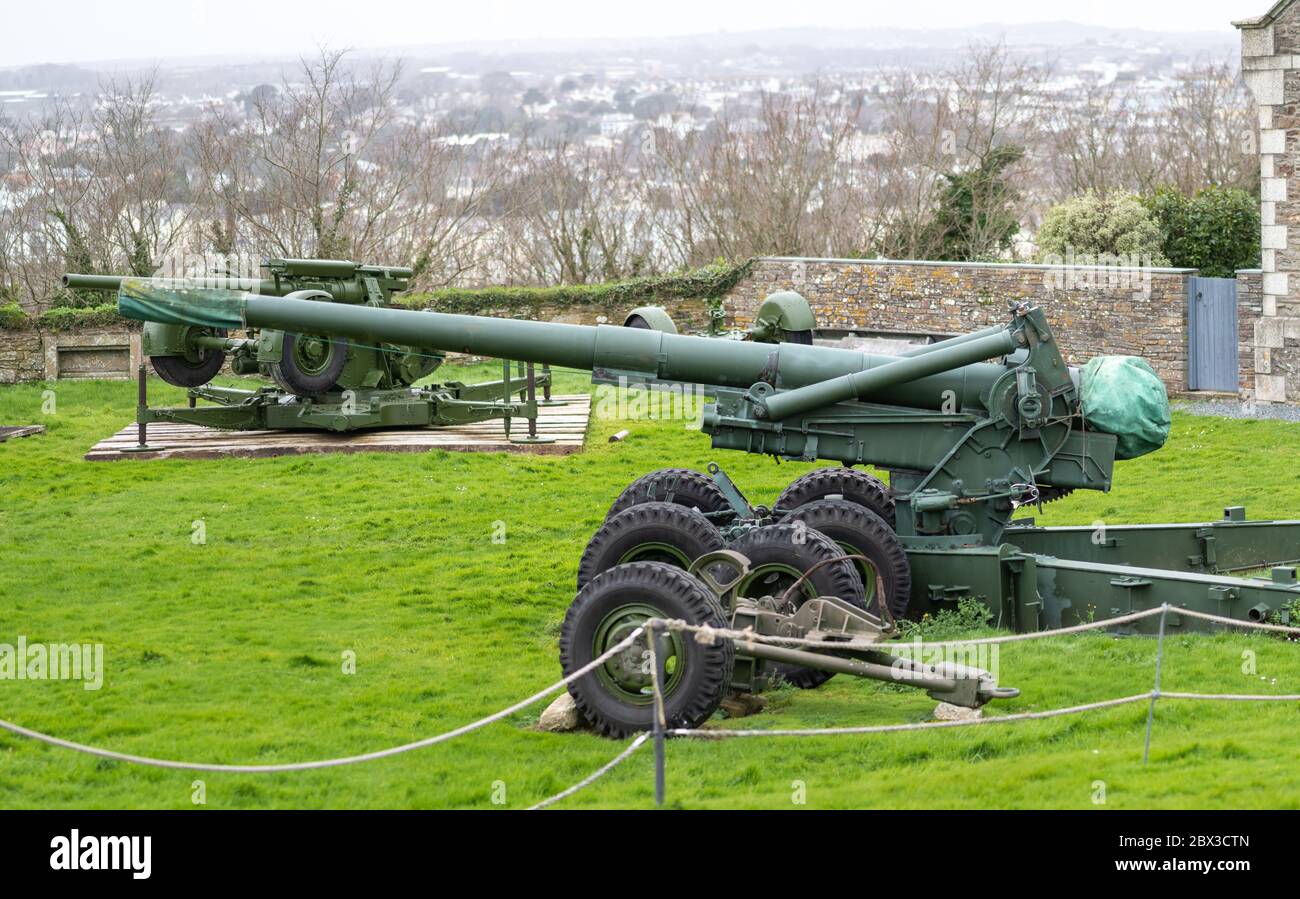Pendennis Castle Cornwall Historic High Resolution Stock Photography ...