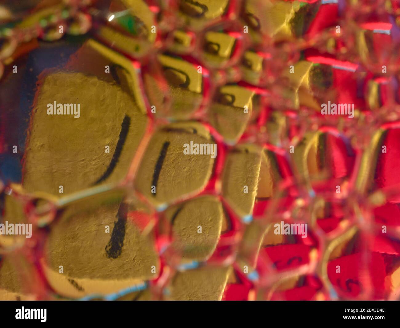 Colourful bubbles still=life symbolising the myriad patterns of human ...