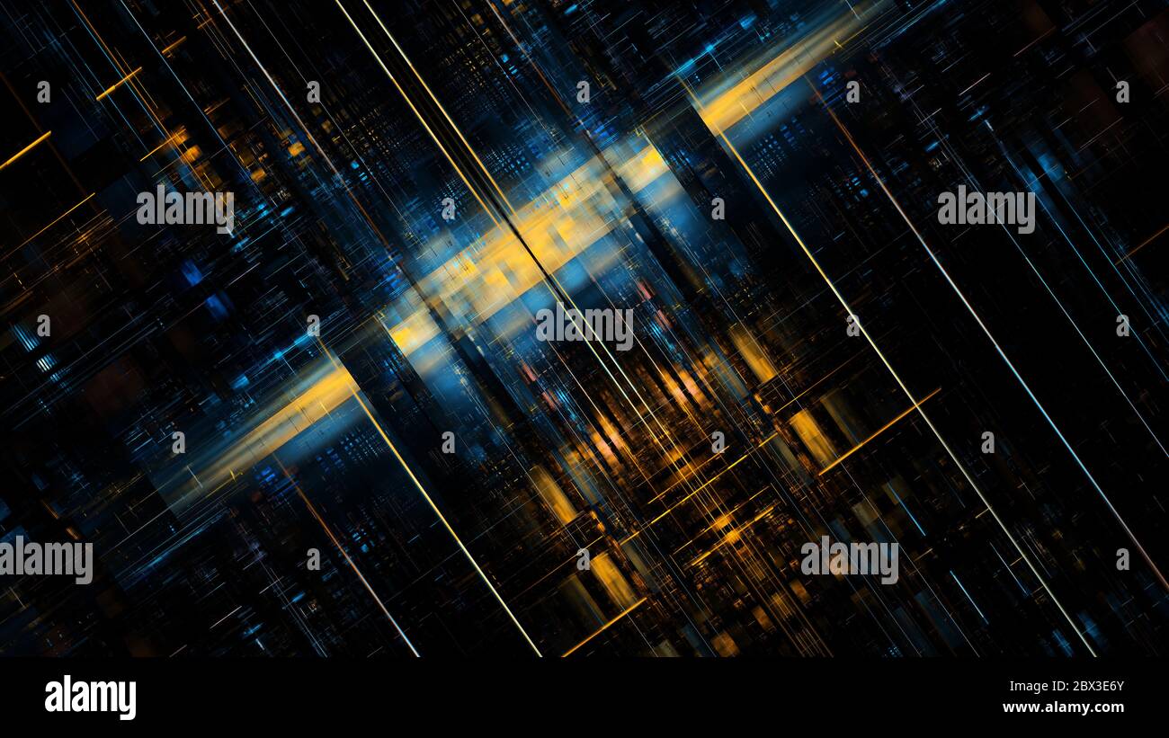 Abstract fractal illustration for creative design looks like modern ...