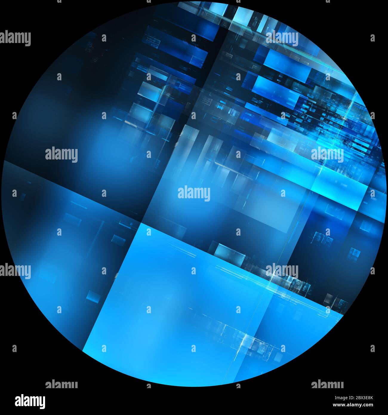 Abstract fractal illustration for creative design looks like modern ...