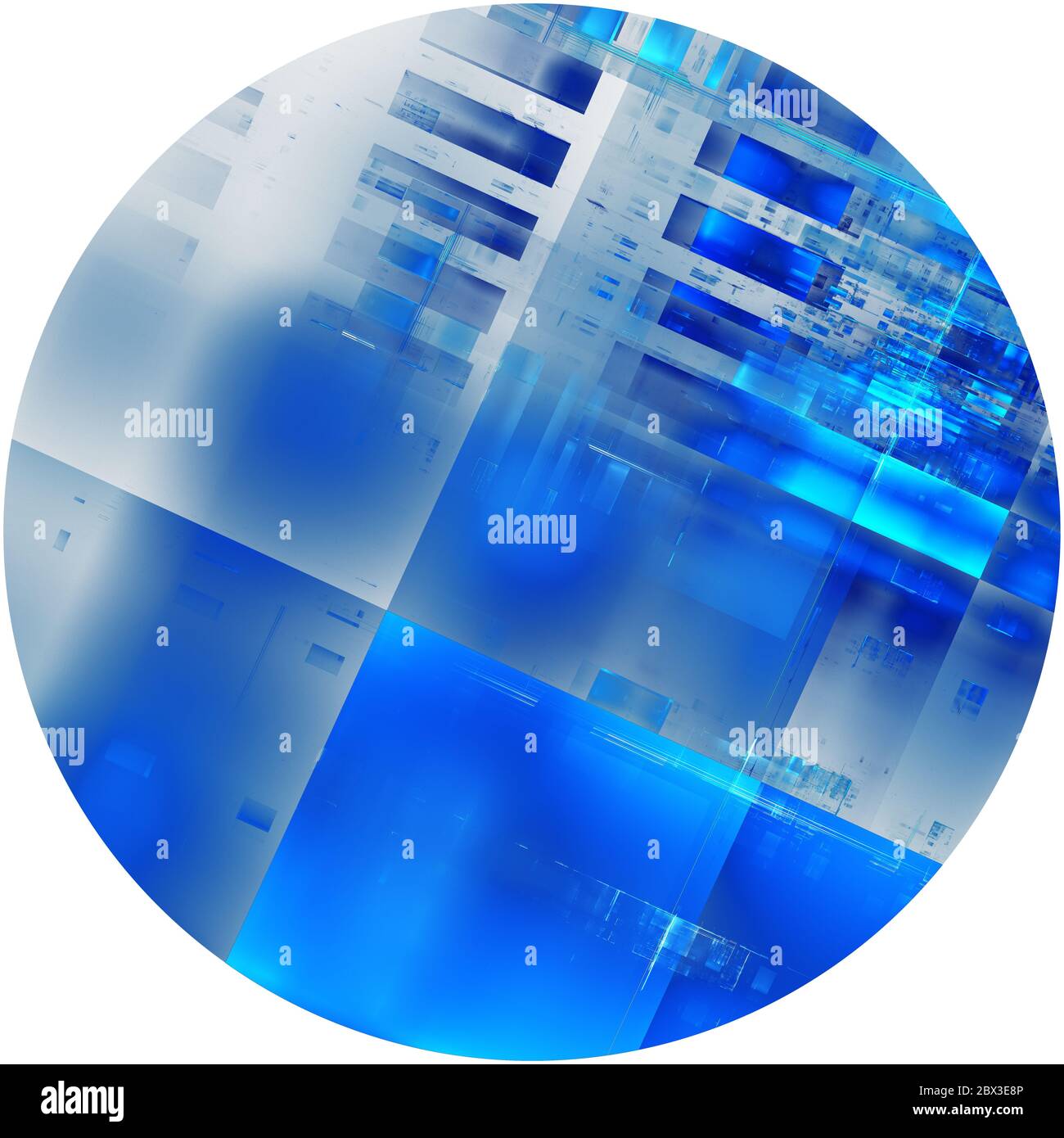 Abstract fractal illustration for creative design looks like modern ...