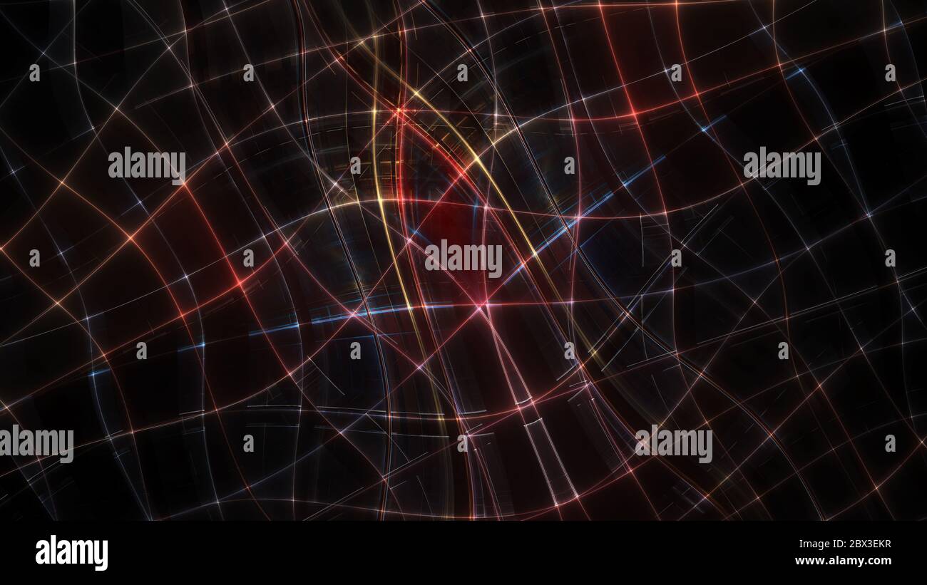 Abstract fractal illustration for creative design looks like modern ...
