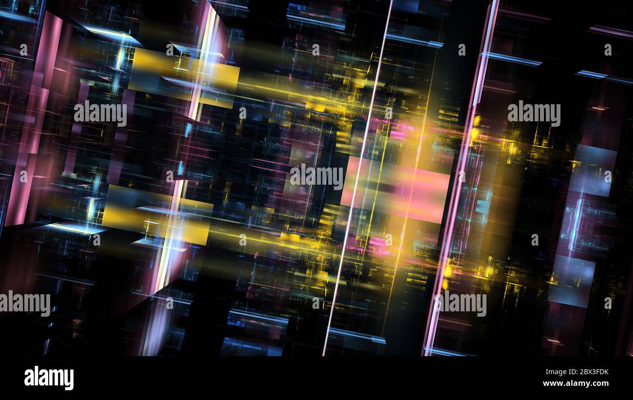 Abstract fractal illustration for creative design looks like modern ...