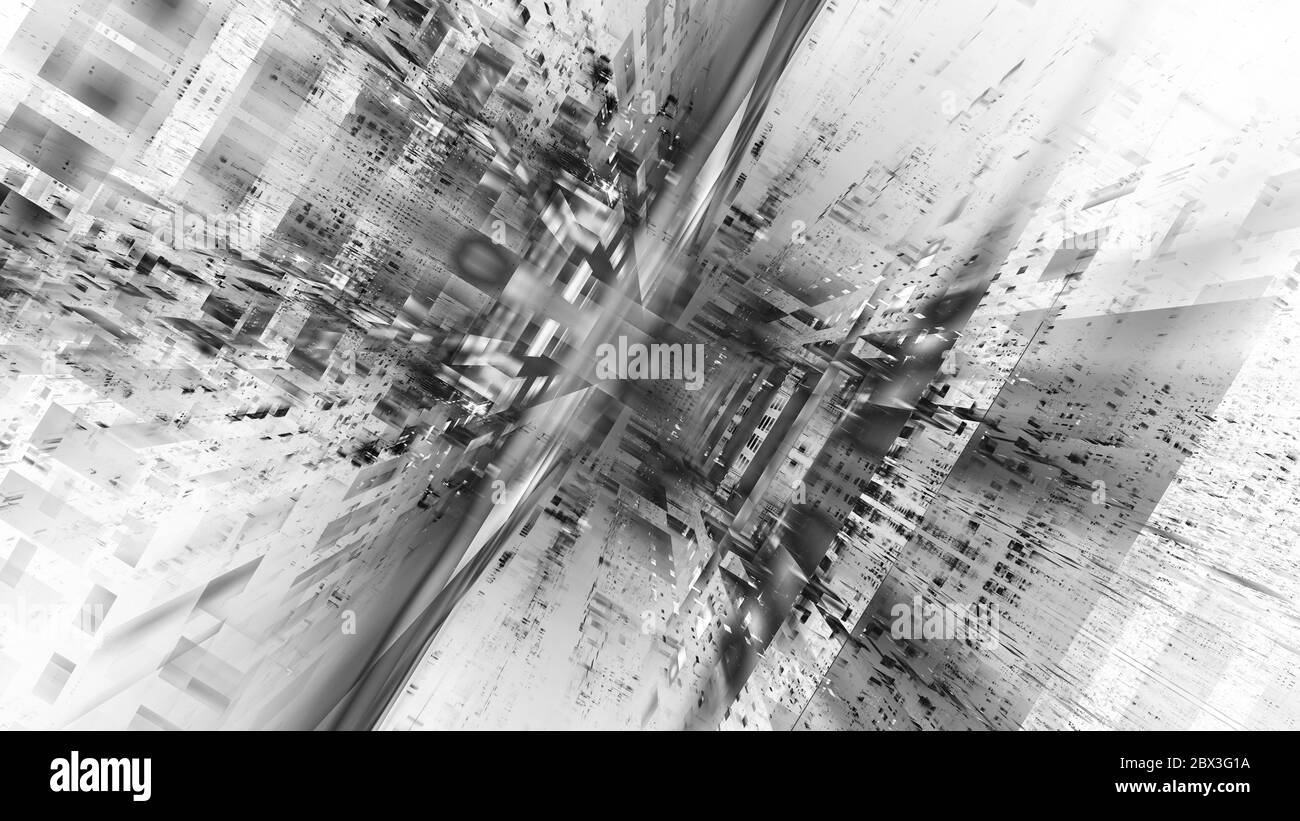Abstract fractal illustration for creative design looks like modern ...