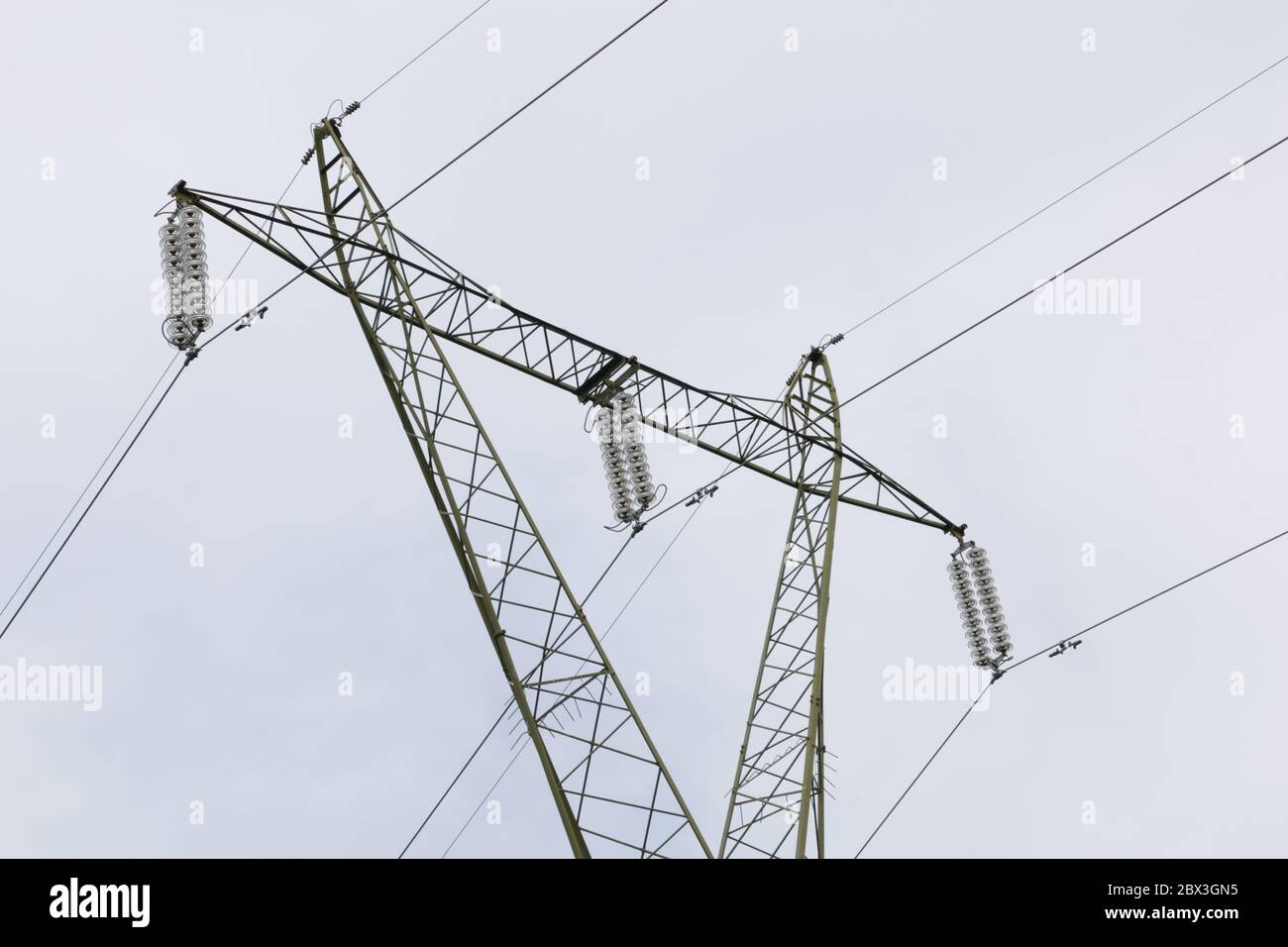 High voltage poles hi-res stock photography and images - Alamy