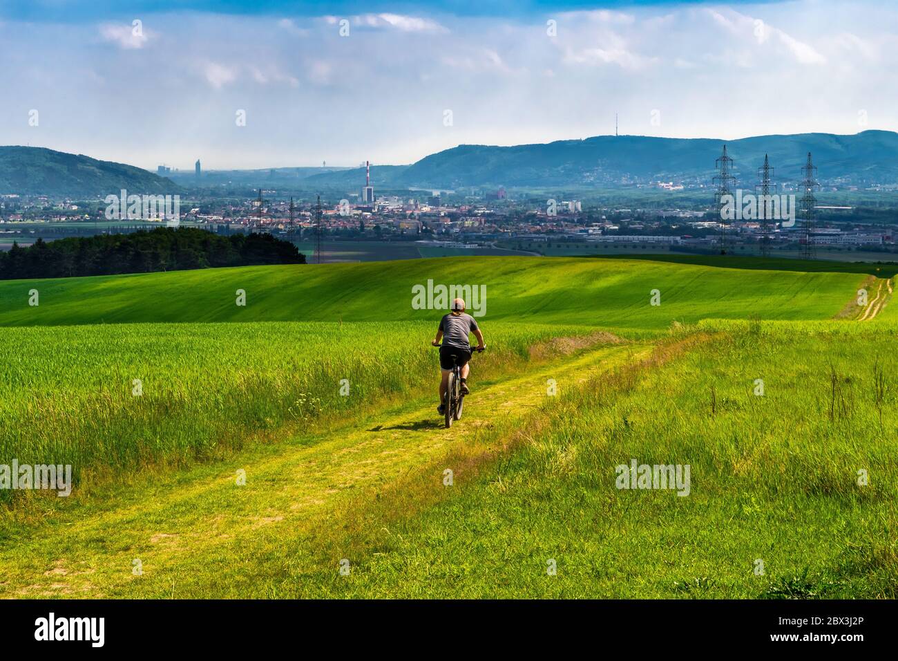 Mountainbike route hi-res stock photography and images - Alamy
