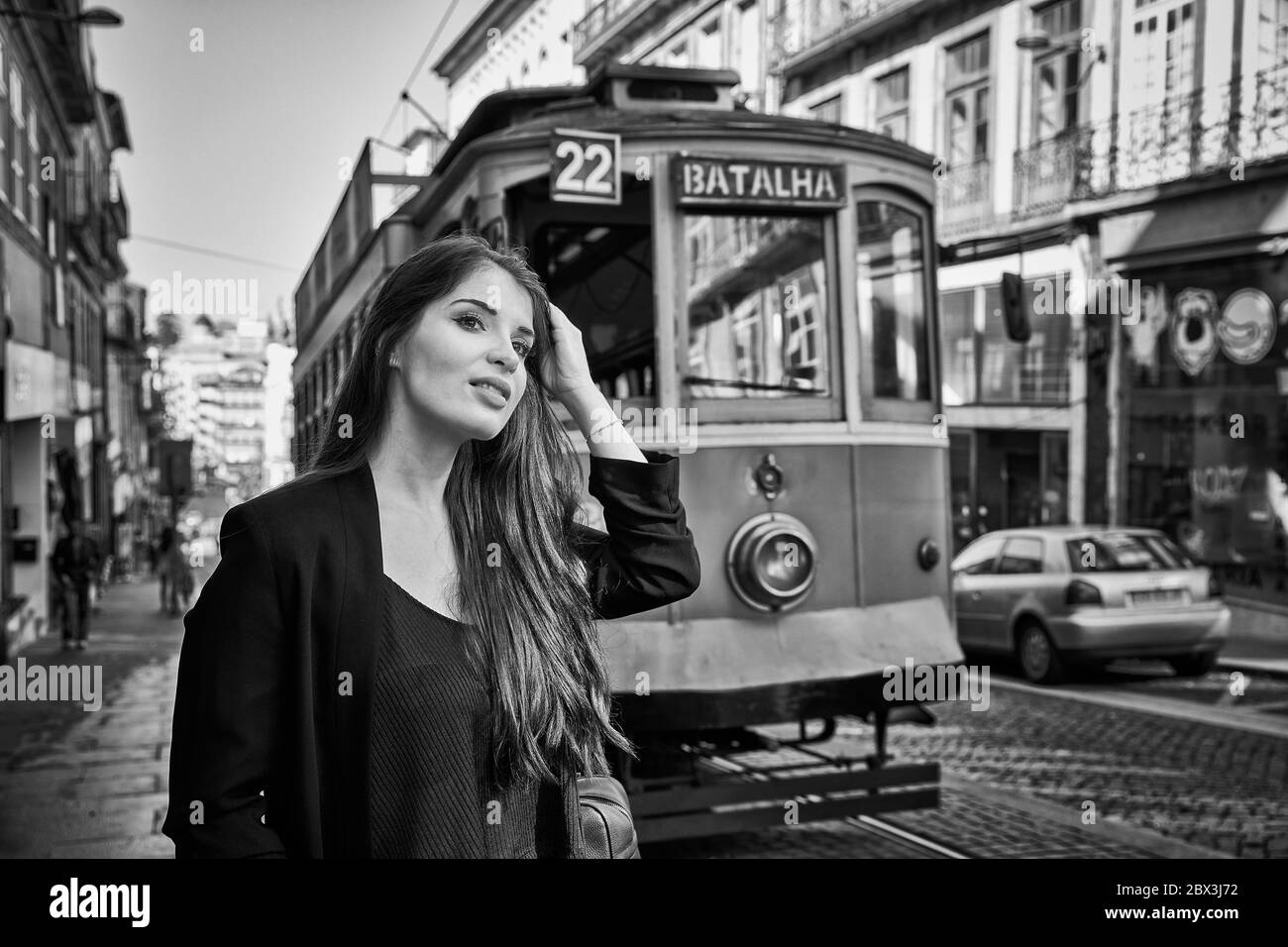 Portuguese model Black and White Stock Photos & Images - Alamy