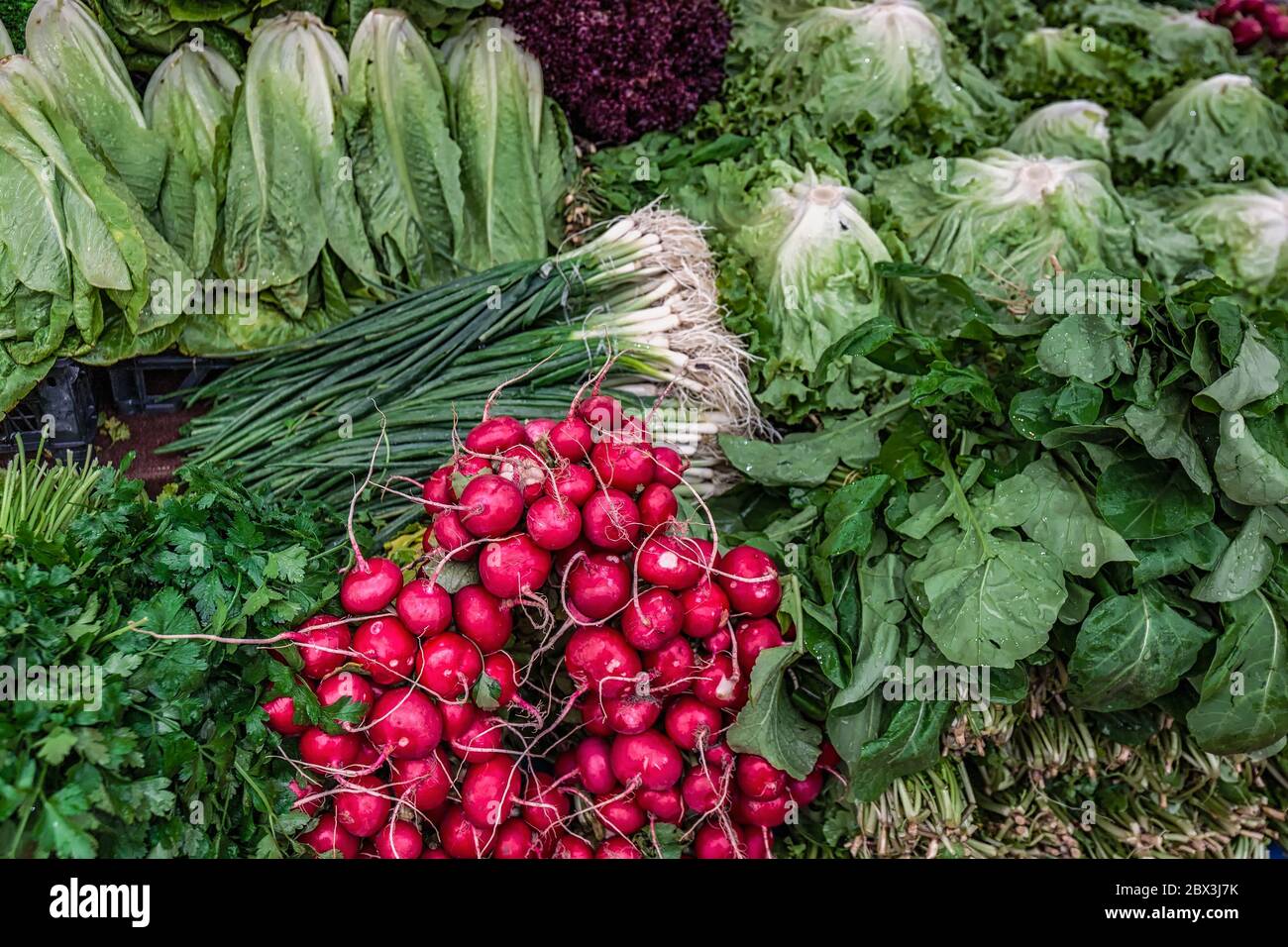 Fresh vegetables with great assortment at the Grand Bazaar, Istanbul ...