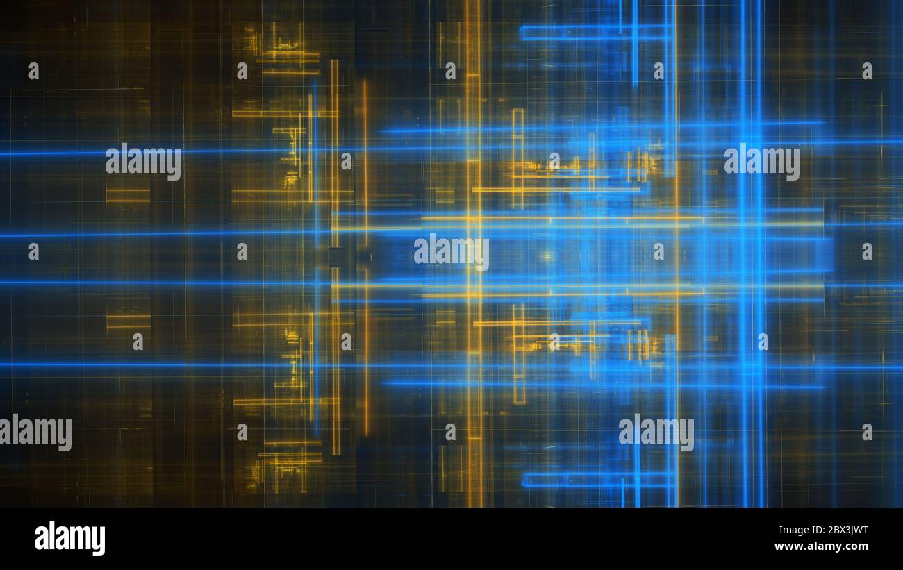Abstract fractal illustration for creative design looks like modern ...