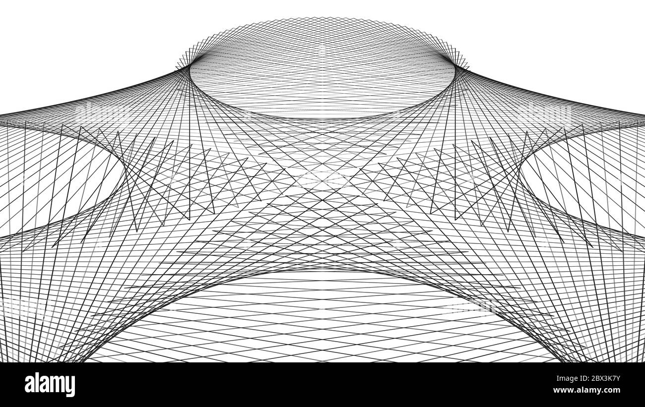 Abstract fractal illustration for creative design looks like modern ...