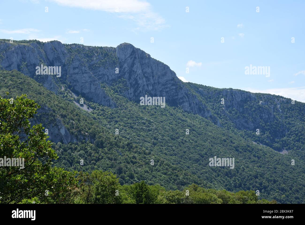 Lookout Big Strbac in National park Djerdap in East Serbia Stock Photo ...