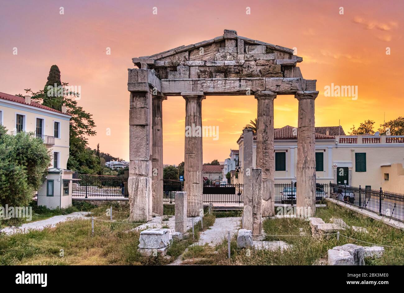 Gate Of Athena Archegetis High Resolution Stock Photography and Images ...