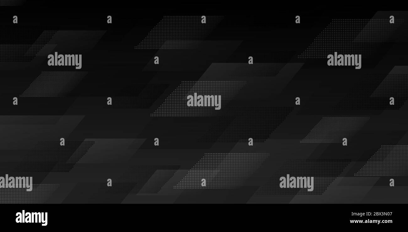 Abstract background of intersecting parallelograms consisting of dots ...