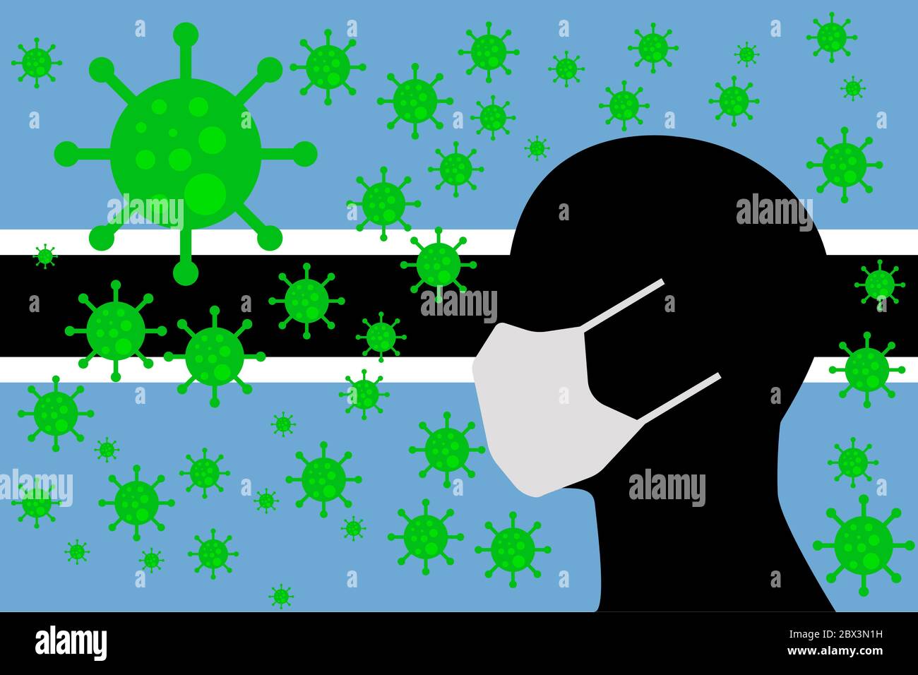 Botswana masks covid hi-res stock photography and images - Alamy