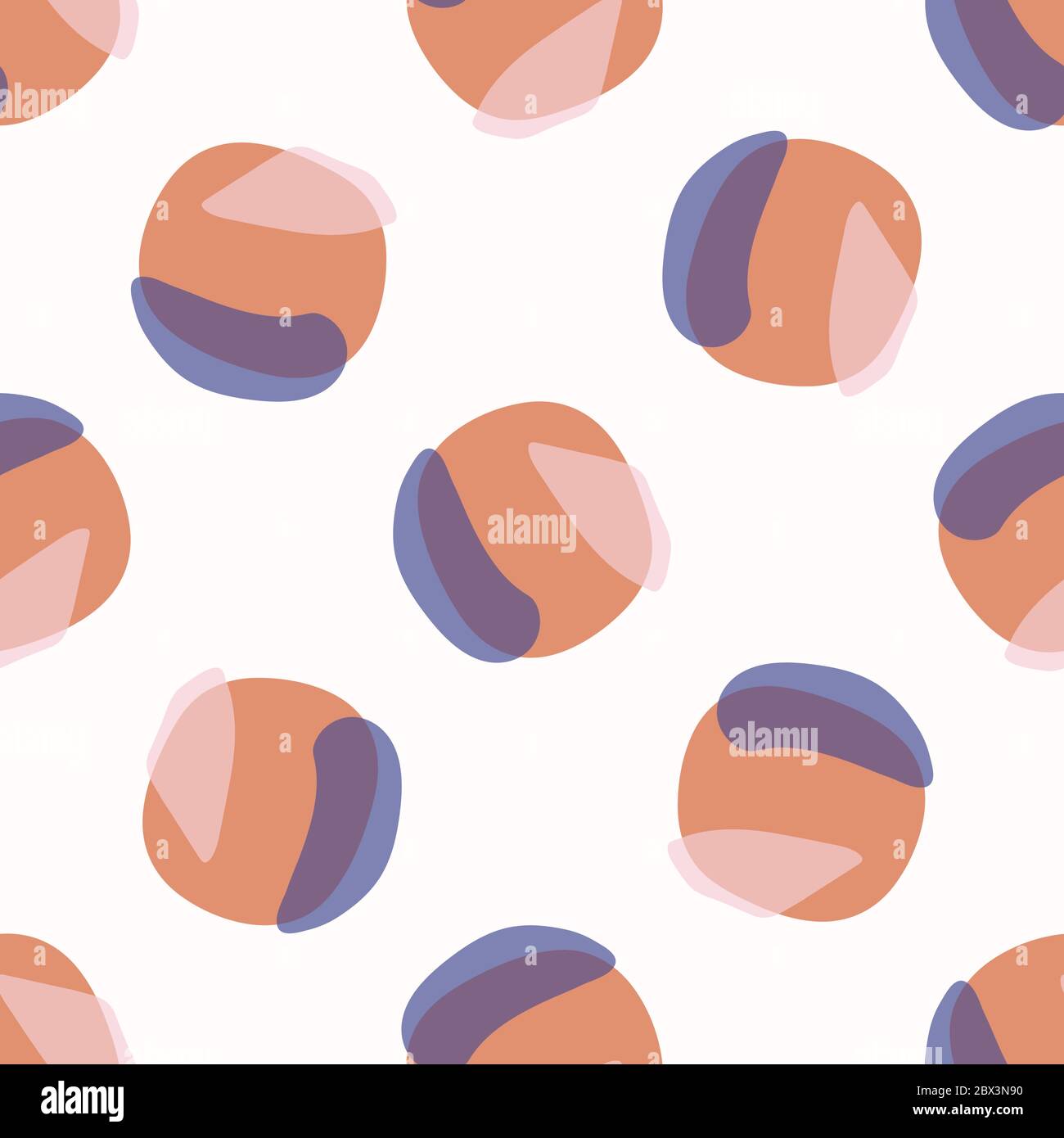 Seamless Polka Dots All Over Print Background Texture. Modern Cut Out ...