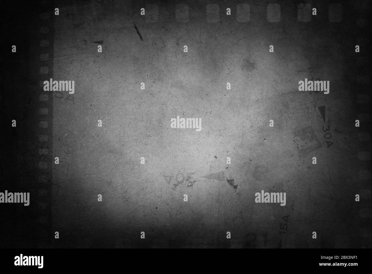 Film negative frames grey background Stock Photo - Alamy