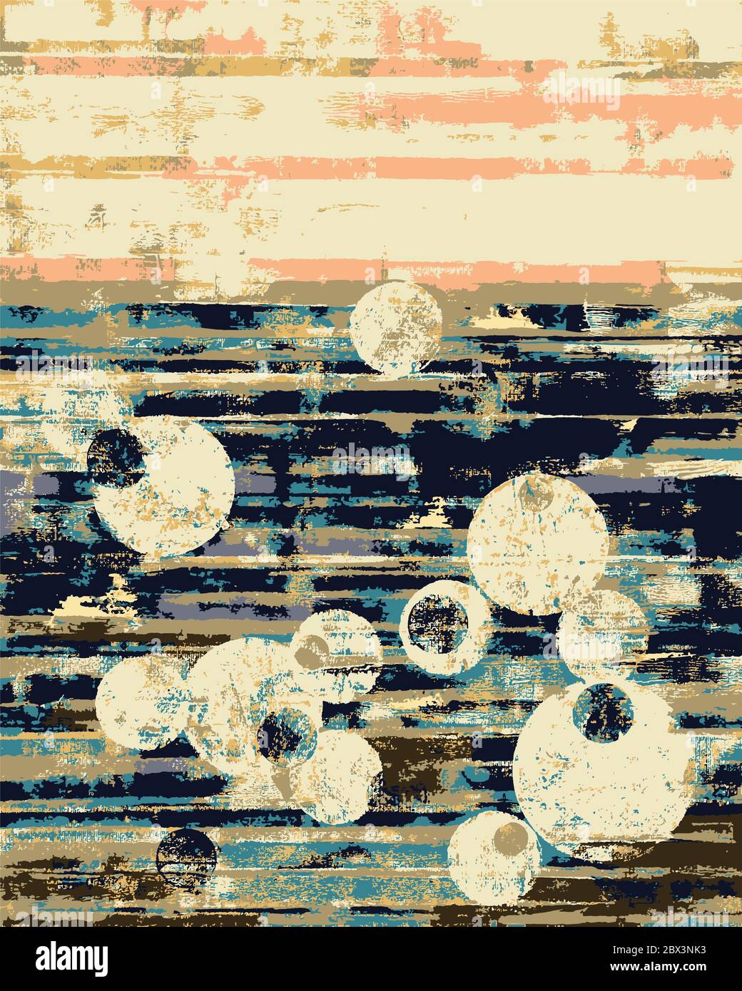 Abstract grunge vector background. Color handmade composition of ...