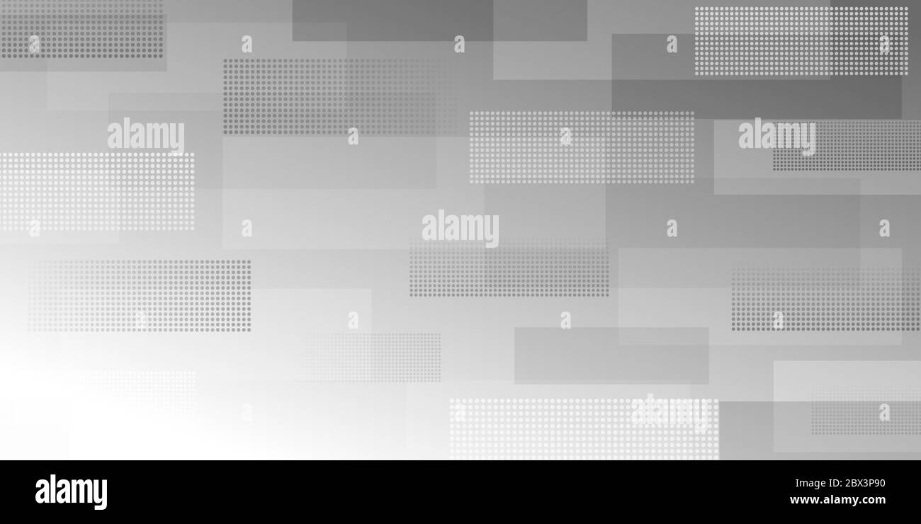 Abstract background of intersecting rectangles consisting of dots, in ...