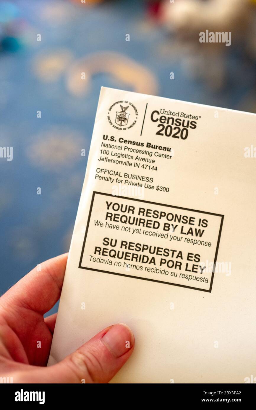 2020 census hi-res stock photography and images - Alamy