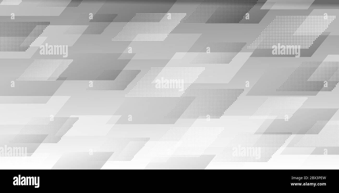 Abstract background of intersecting parallelograms consisting of dots ...