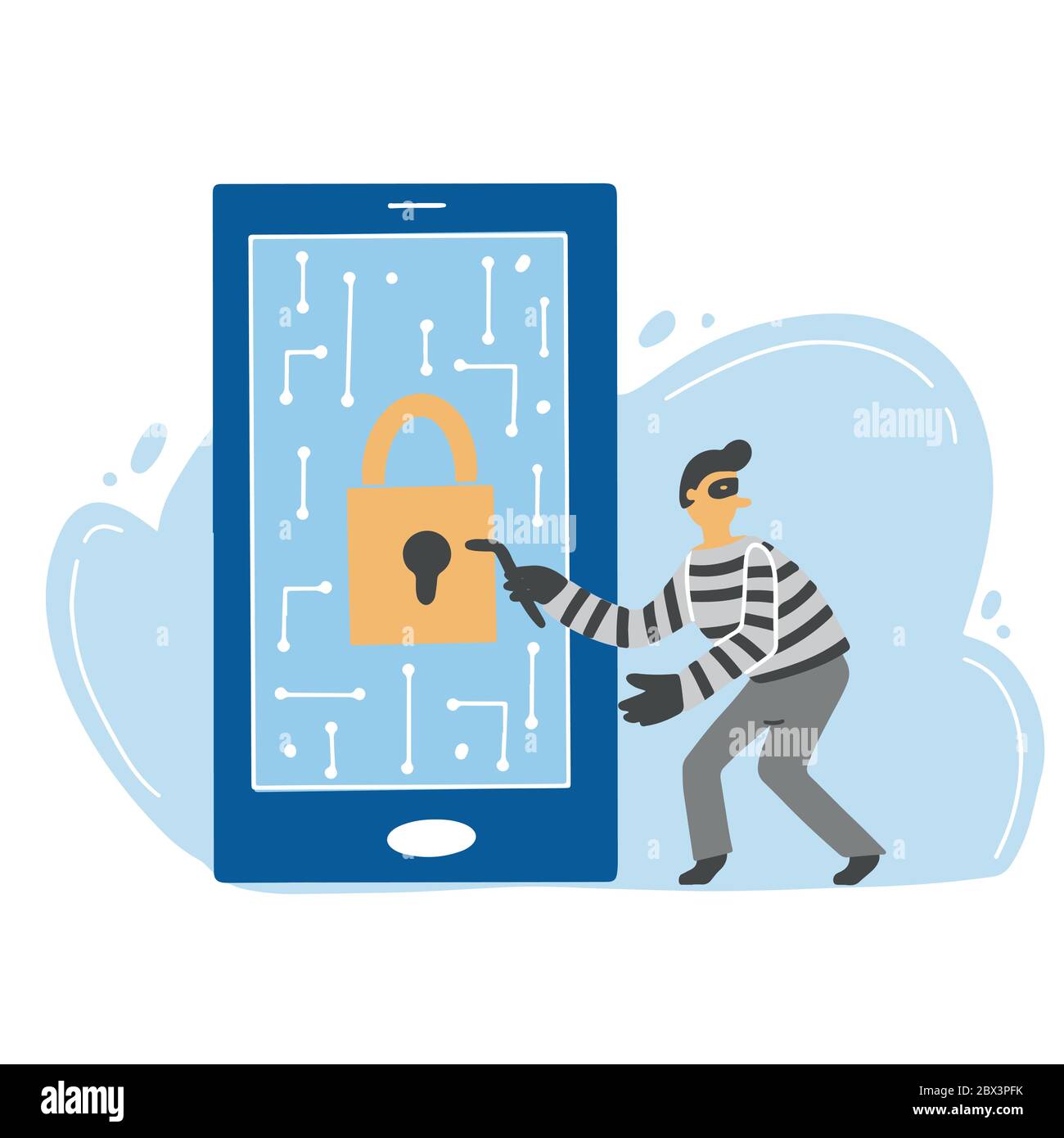 Scammer attack, email phishing, cyber hacker, online fraud, security ...