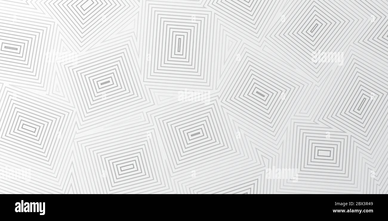 Abstract background of concentric squares in gray colors Stock Vector ...