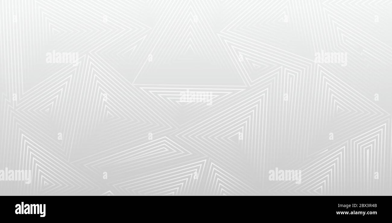 Abstract background of concentric triangles in gray colors Stock Vector ...