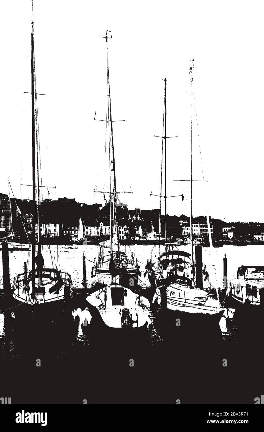 Mooring mast Stock Vector Images - Alamy