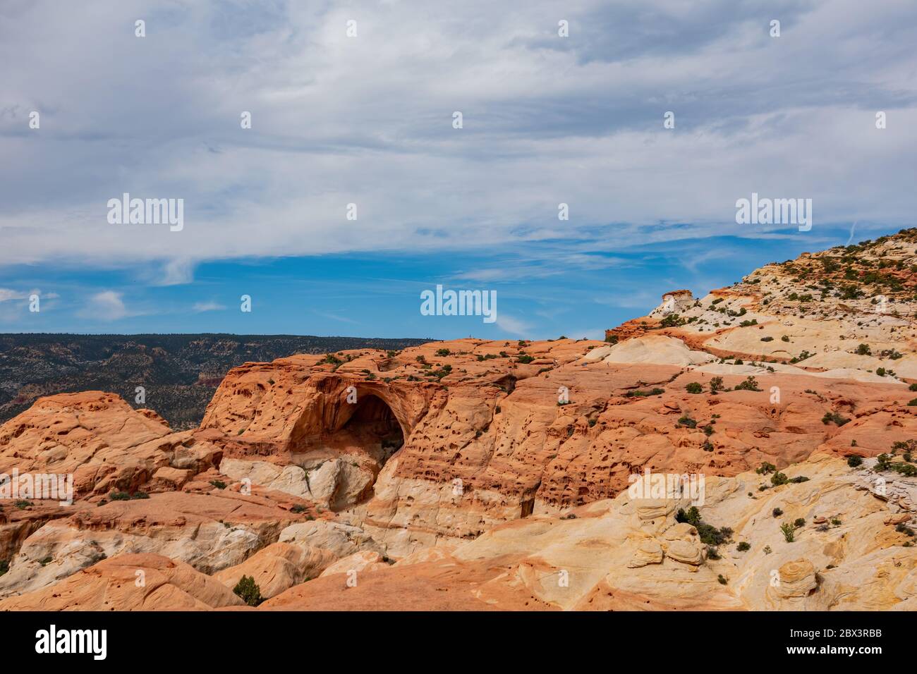 Daytime of the Beautiful Cassidy Arch of Capitol Reef National Park at ...