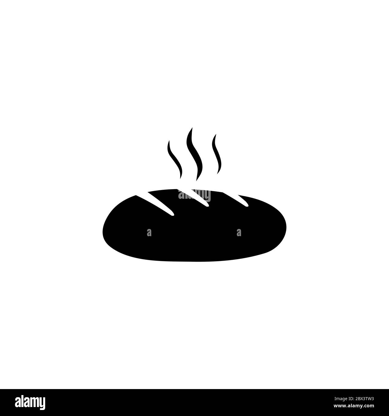 White loaf bread on Black and White Stock Photos & Images - Alamy