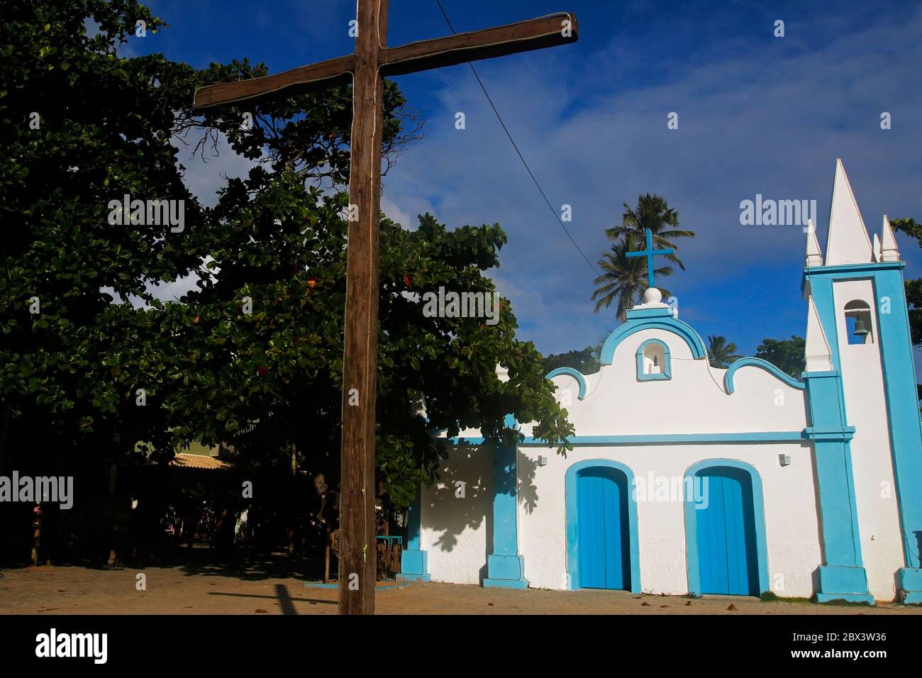 Historic church praia forte hi-res stock photography and images - Alamy