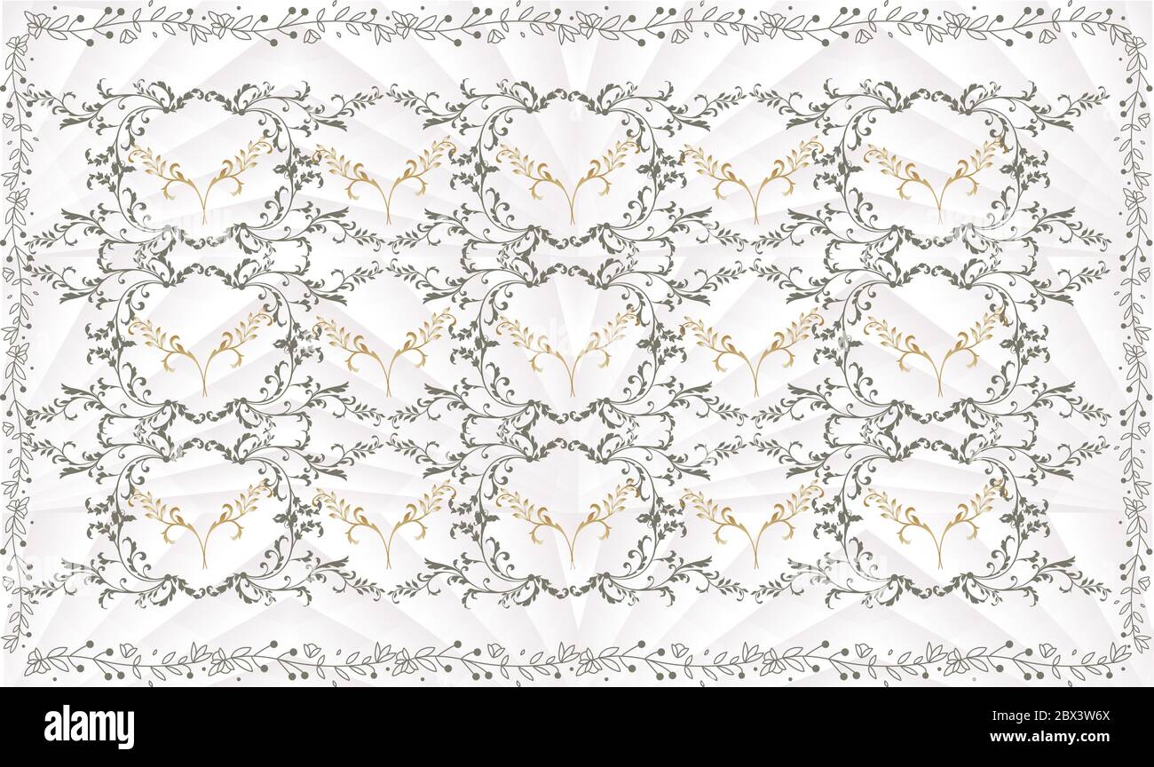 digital textile design of traditional art Stock Vector Image & Art - Alamy