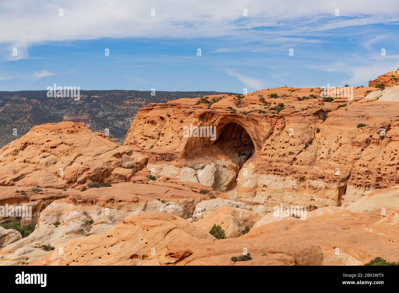 Daytime of the Beautiful Cassidy Arch of Capitol Reef National Park at Utah Stock Photo - Alamy