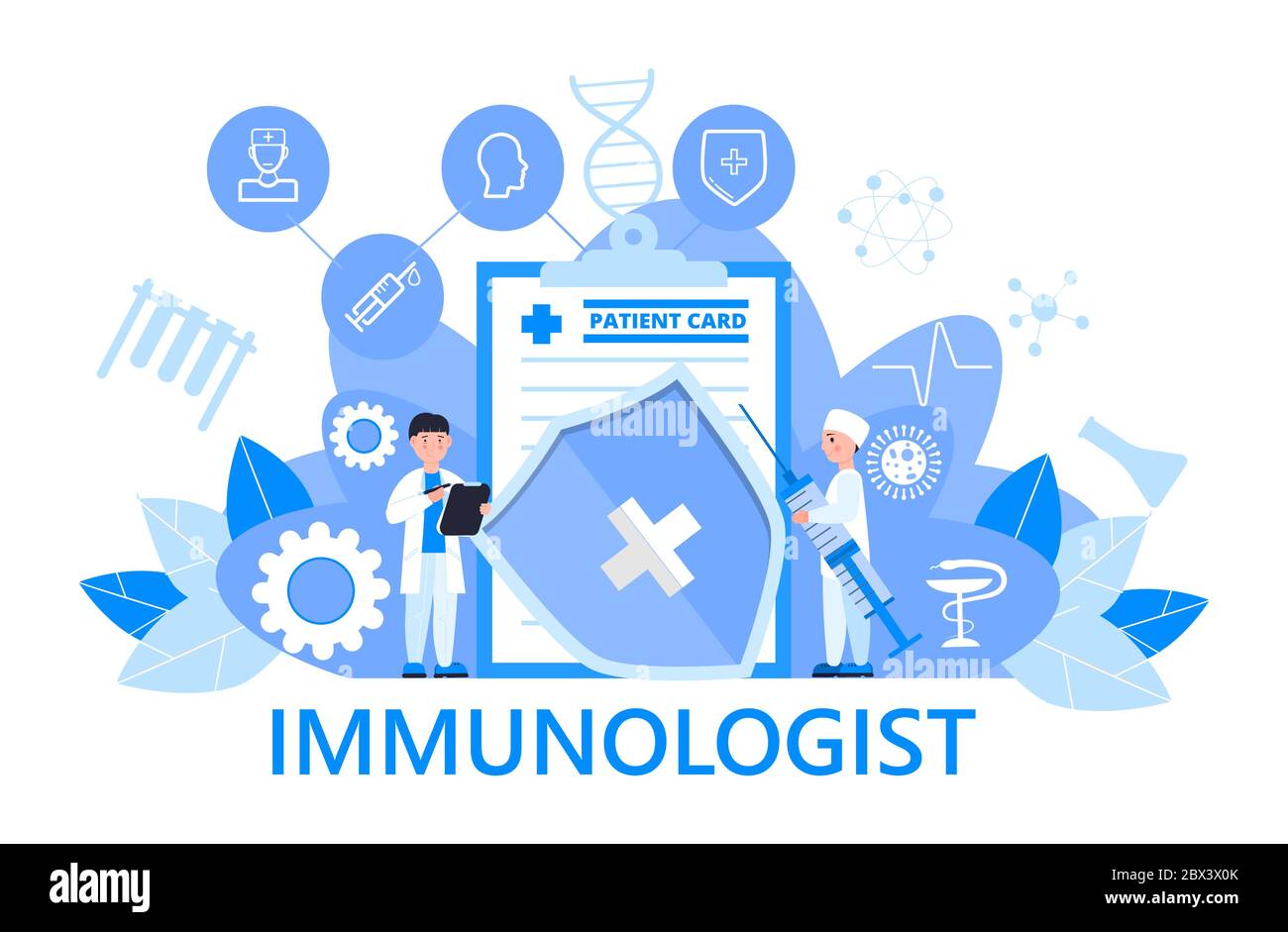 Immunolog Stock Vector Images - Alamy