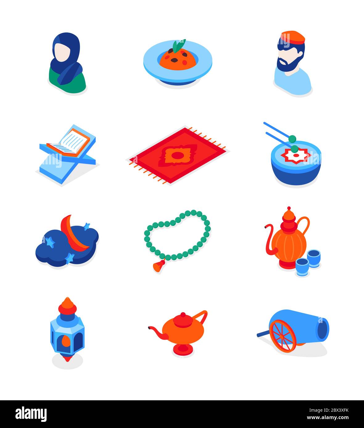 Modern hijab woman man Cut Out Stock Images & Pictures - Alamy