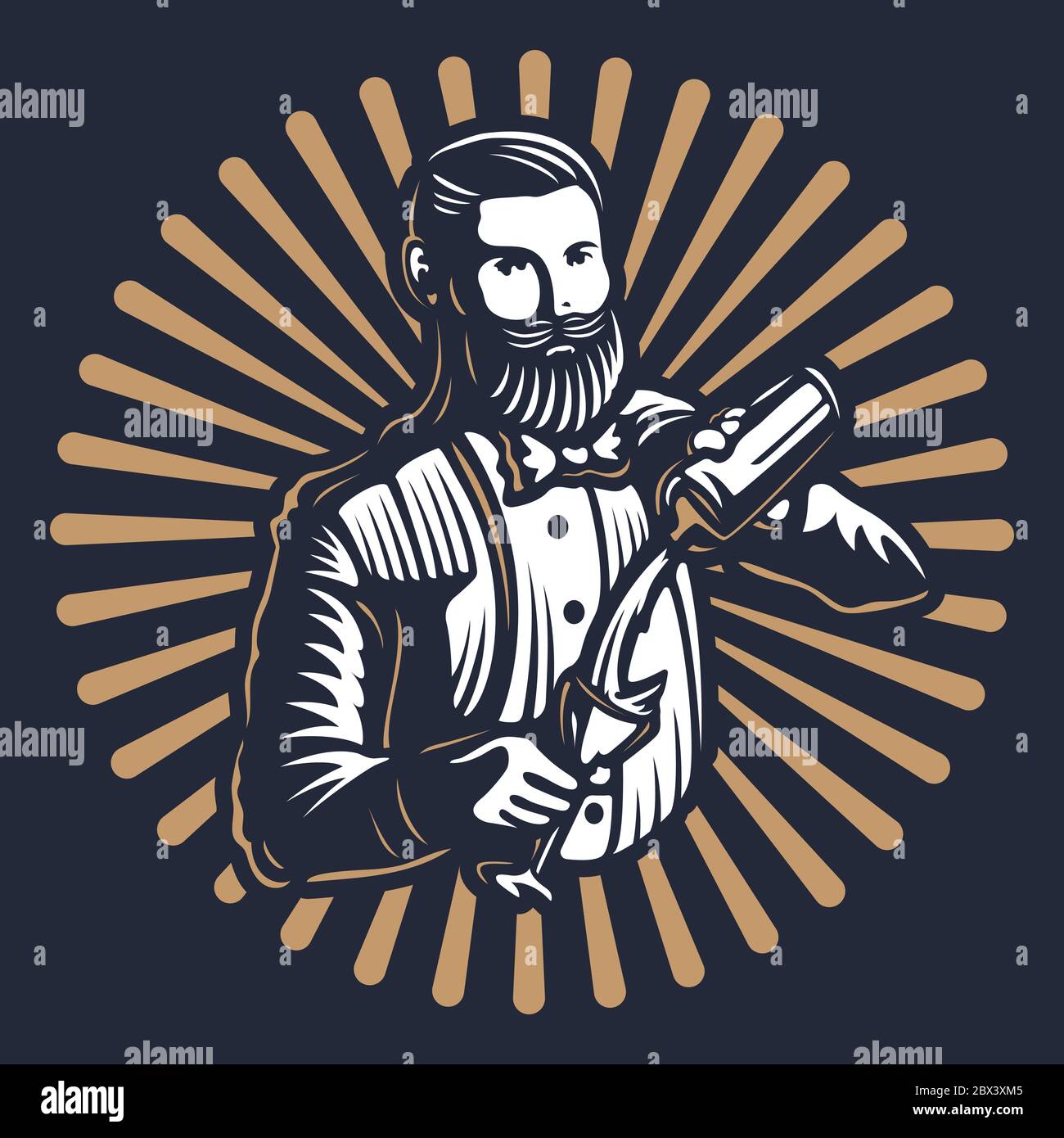 Bartender Logo Design