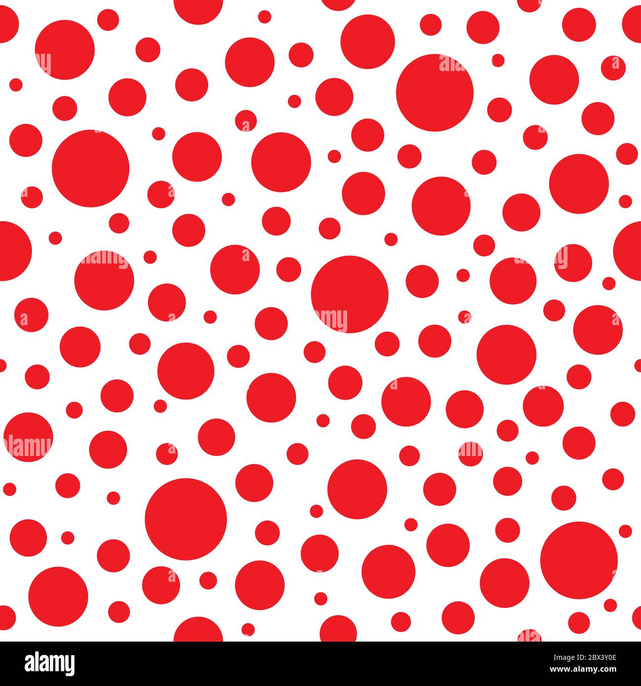 Red And White Polka Dot Wallpaper