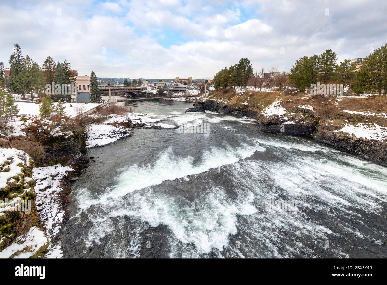 Spokane falls hi-res stock photography and images - Alamy