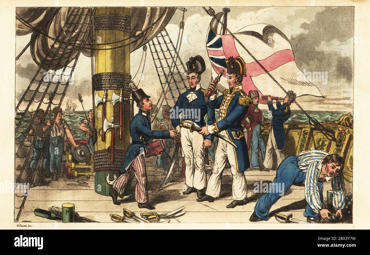 Quarterdeck of the navy hi-res stock photography and images - Alamy