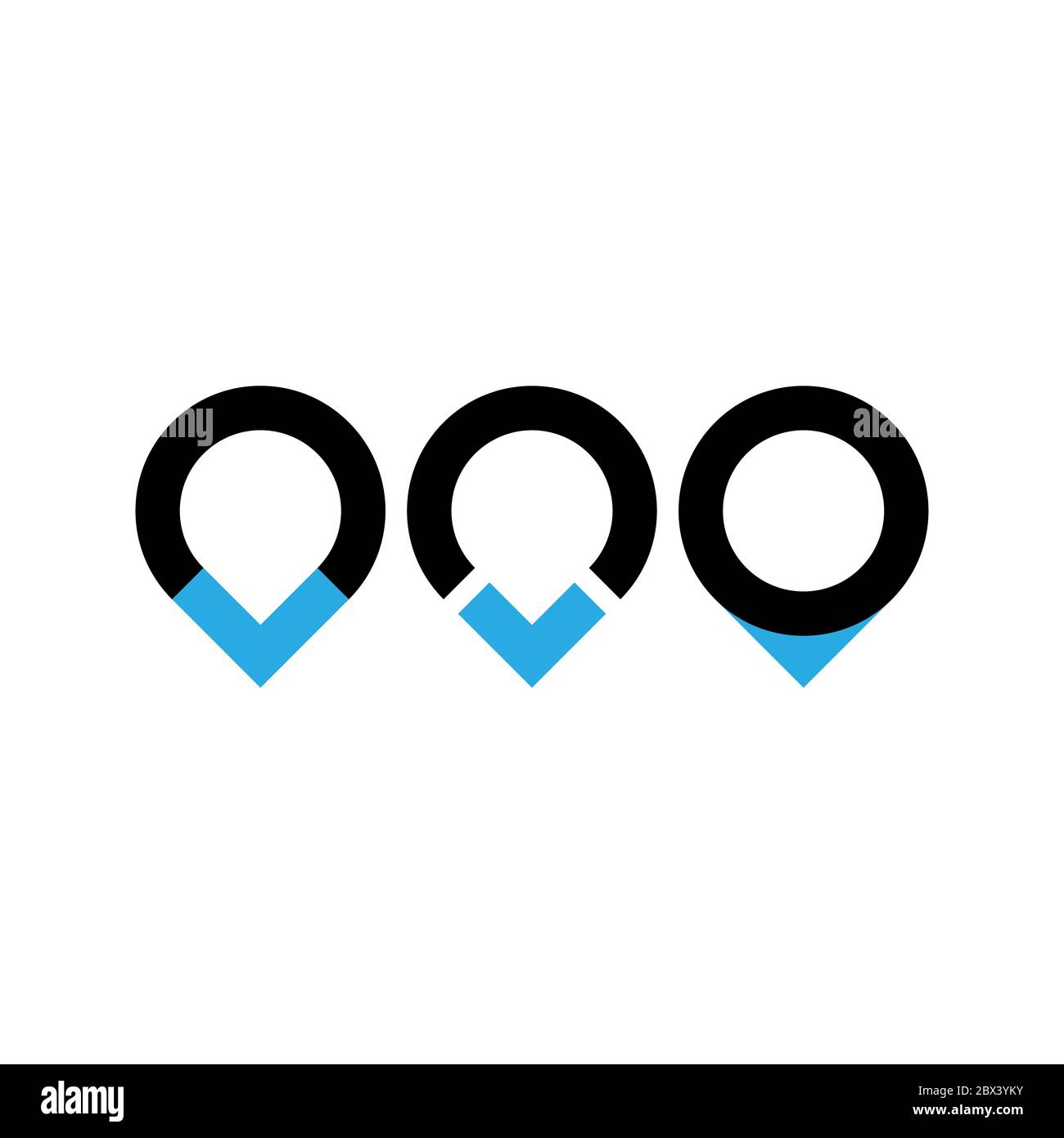 Map pointers hi-res stock photography and images - Alamy