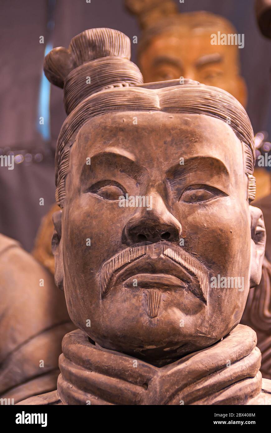 Terracotta army, emperor of china face hi-res stock photography and ...