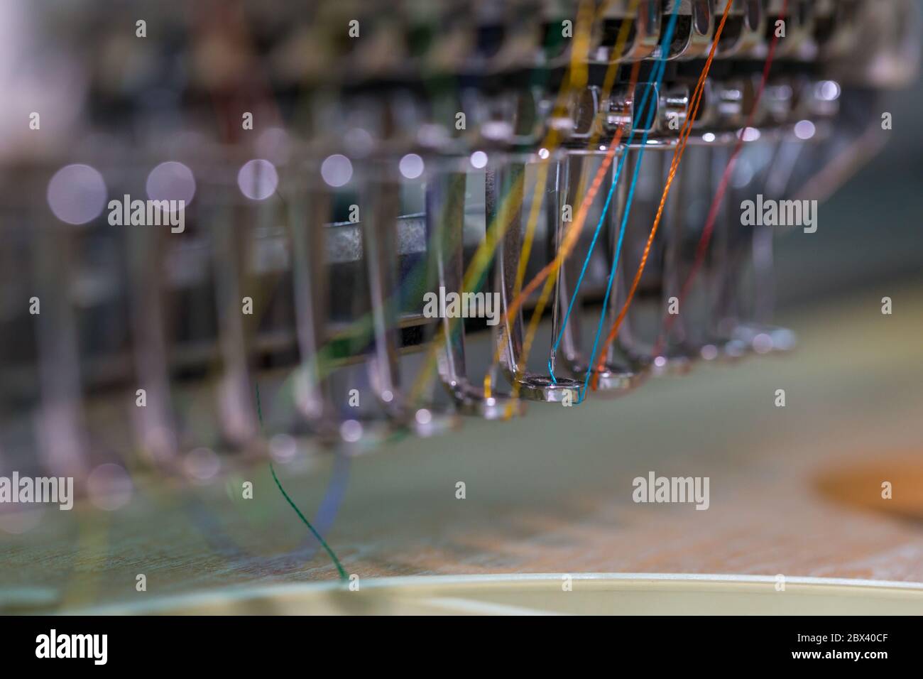 Embroidery machine needle in Textile Industry at Garment Manufacturers ...