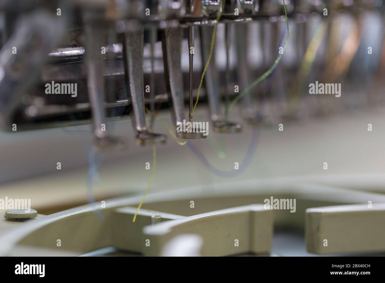 Embroidery machine needle in Textile Industry at Garment Manufacturers ...