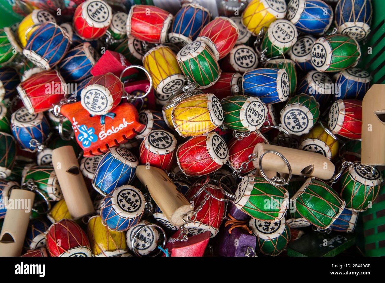 Kundasang, Sabah, Malaysia - CIRCA MAY, 2017 : Souvenir of the key ...