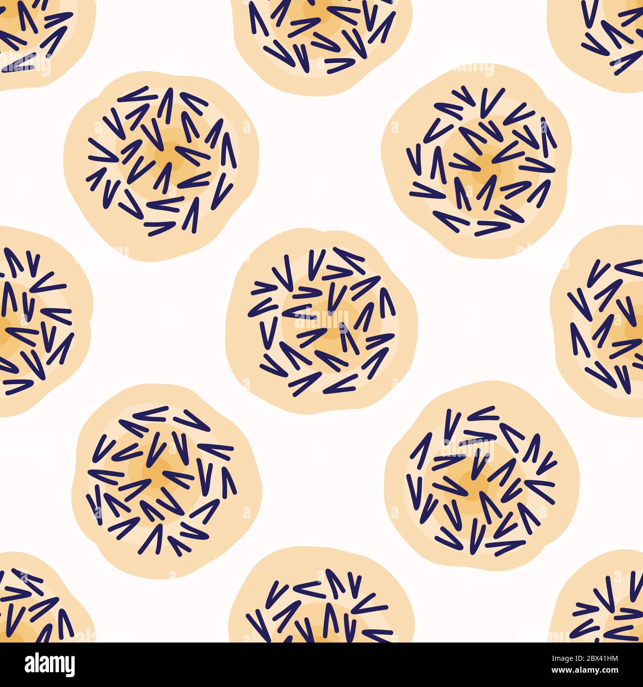 Embroidery Dot All Over Print Vector Texture. Modern Geometric Hand ...