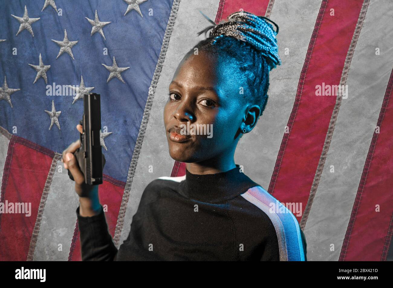 American Flag Girl With Gun Kaitlin Bennett: Why She Wore A Rifle For