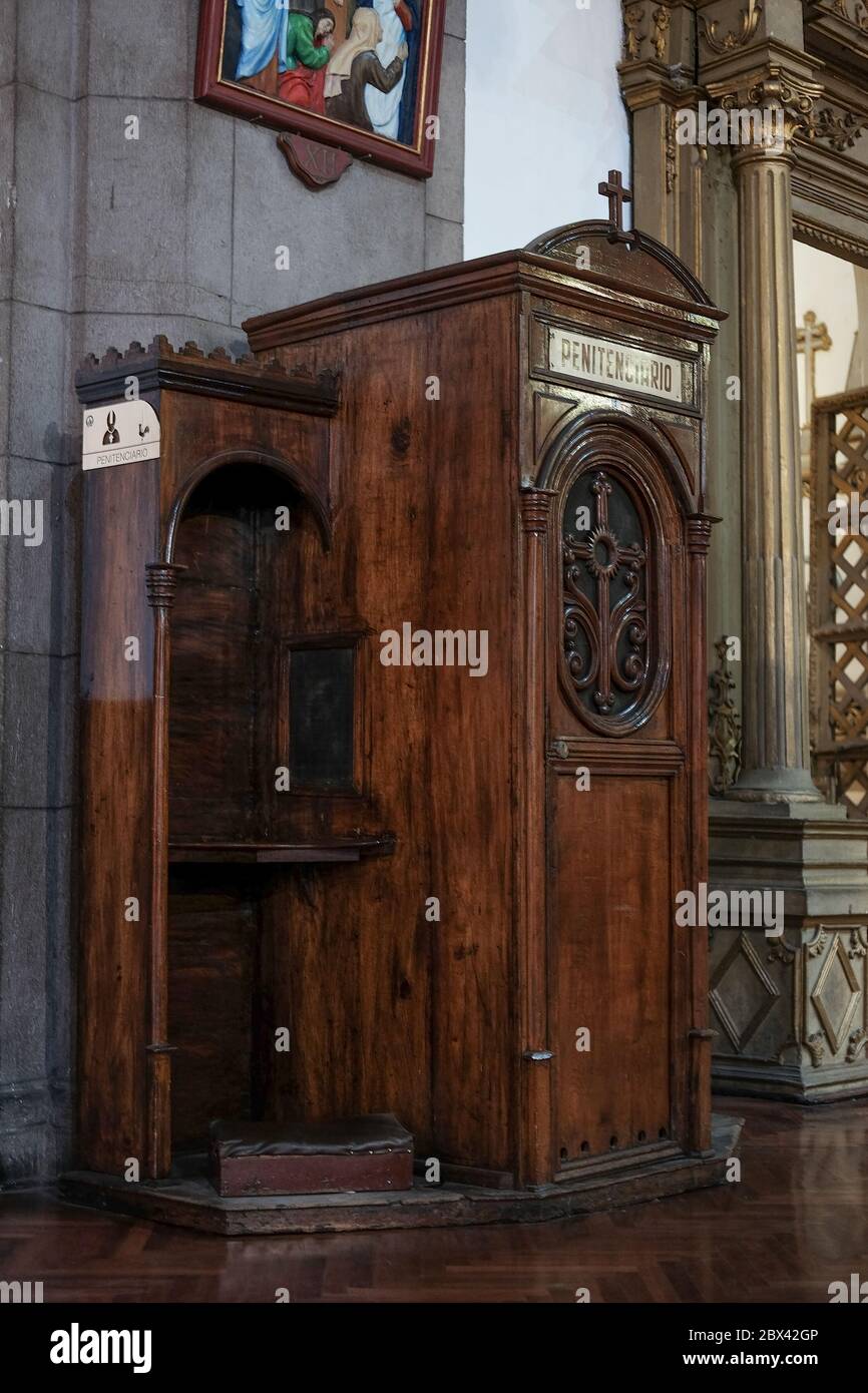 Confessionary priest hi-res stock photography and images - Alamy