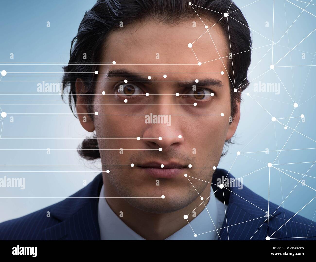 The concept of face recognition software and hardware Stock Photo - Alamy